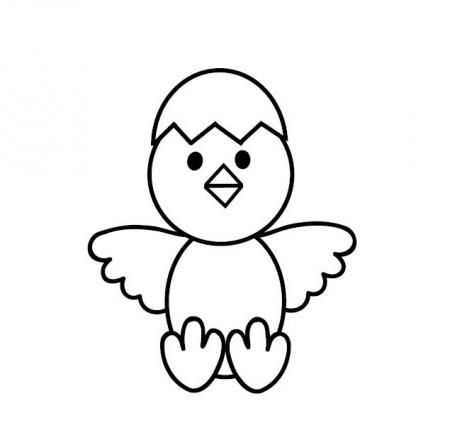 Planse cu pui de colorat | SfatulMamicilor.ro