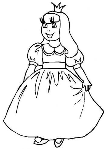Planse de colorat cu printese | SfatulMamicilor.ro